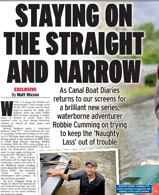 STAYING ON THE STRAIGHT AND NARROW - PressReader