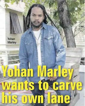 Yohan Marley wants to carve his own lane - PressReader