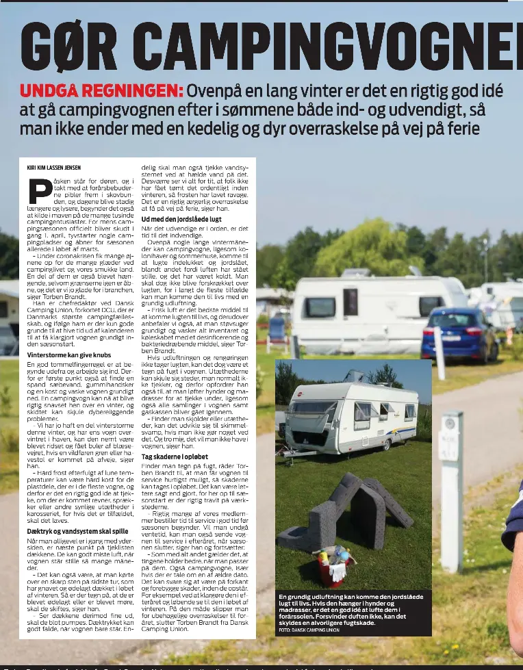 GØR CAMPINGVOG­NEN KLAR TIL SÆSONEN - PressReader
