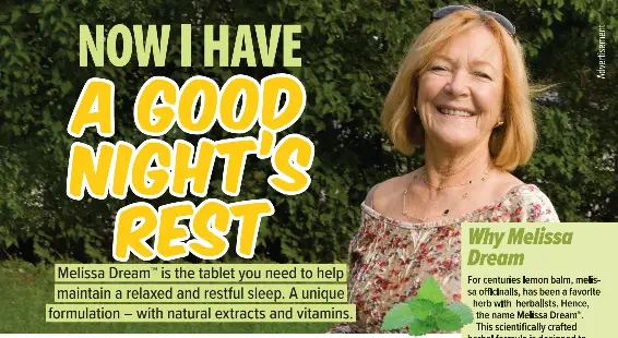 NOW I HAVE a good night’s rest - PressReader