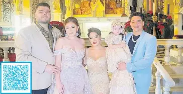 Eduin Caz es padrino de bautismo de la hija de Max Peraza, Georgina ...