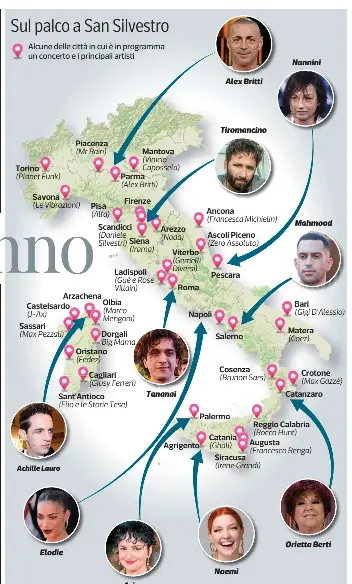 Capodanno Le città per cantare - PressReader