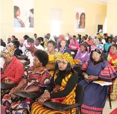 Mulheres exortadas a apostar no progresso das comunidade­s - PressReader