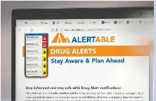 MINISTRY TO ISSUE DRUG ALERTS - PressReader