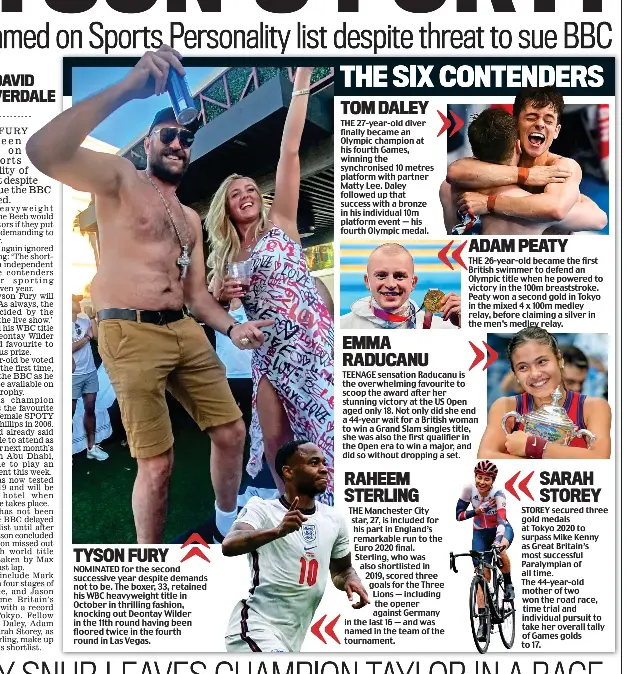 THE SIX CONTENDERS - PressReader