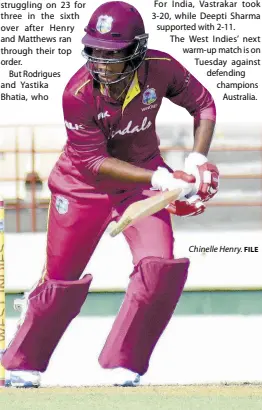 Rodrigues, Vastrakar lift India past WI in warm-up T20 - PressReader
