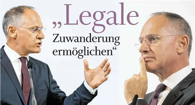 „Legale Zuwanderun­g ermögliche­n“ - PressReader