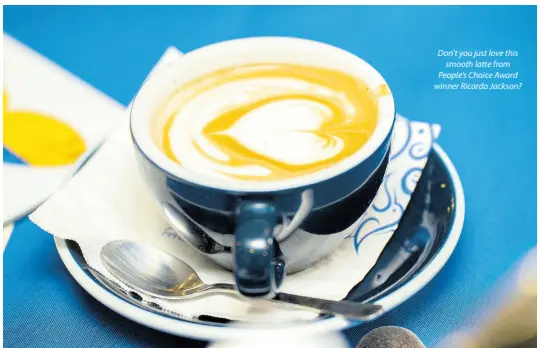 Cafe Blue’s Barista Champion, Dillon McLeod, wins with a taste of Brazil - PressReader