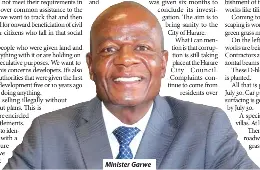 Harare City Council is technicall­y dead - PressReader