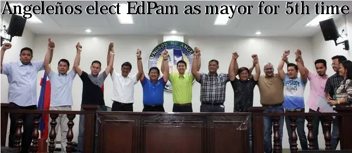 Angeleños elect EdPAm as mayor for 5th time - PressReader
