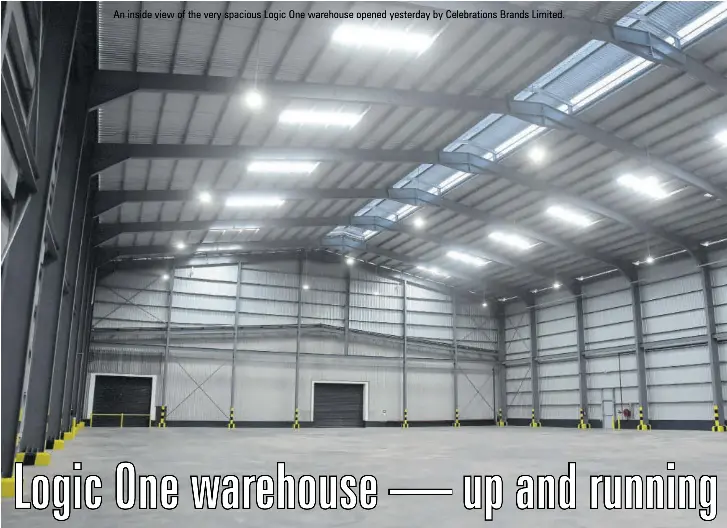Logic One warehouse — up and running - PressReader