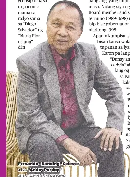 FERNANDO ‘NANDING’ CELESTE - PressReader