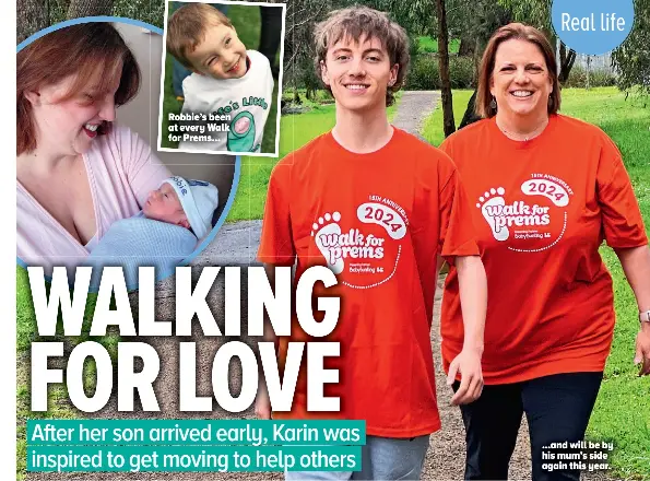 WALKING FOR LOVE - PressReader