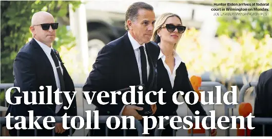 Guilty verdict could take toll on president - PressReader