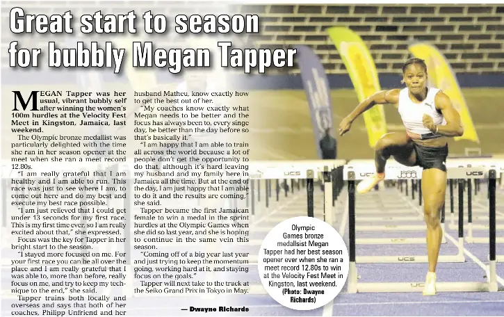 Great start to season for bubbly Megan Tapper - PressReader