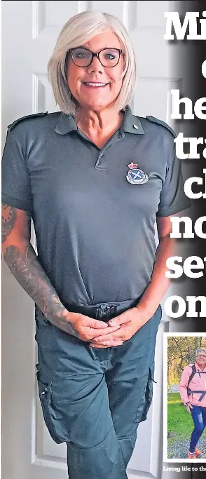 Michelle has conquered her personal transgende­r challenge... now she has set her sights on Ben ...