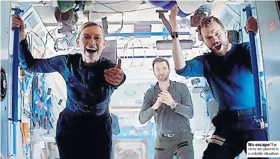 Out-of-this world cast shine in space - PressReader