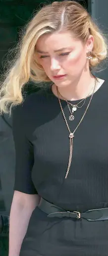Amber Heard ‘heartbroke­n’ - PressReader