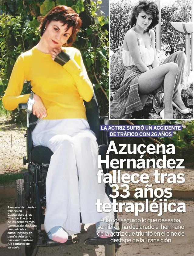 Fallece la actriz Azucena Hernández - PressReader