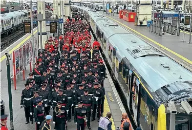 SWR and Network Rail run nine Troop Trains for King’s Coronation ...