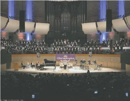 Chorus Inspira closes its season with Oilers-themed rally song ...