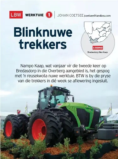 Nampo Kaap: Blinknuwe trekkers - PressReader