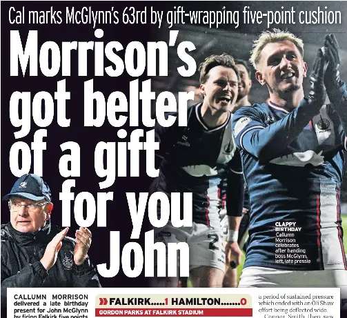 Morrison’s got belter of a gift for you John - PressReader