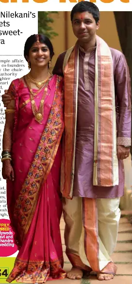 Nilekani’s daughter ties the knot - PressReader