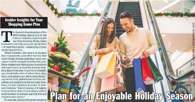 Plan for an Enjoyable Holiday Season - PressReader