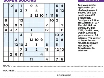 SUPER SUDOKU - PressReader