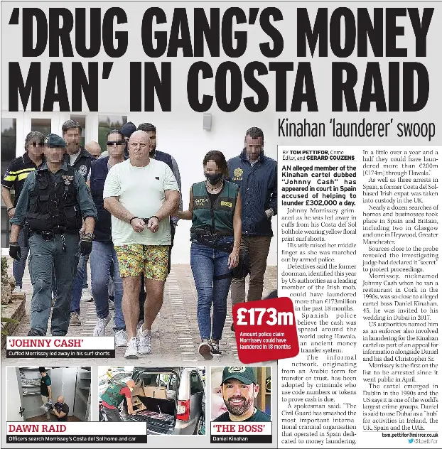 ‘DRUG GANG’S MONEY MAN’ IN COSTA RAID - PressReader
