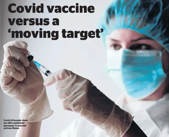 Covid vaccine versus a ‘moving target’ - PressReader
