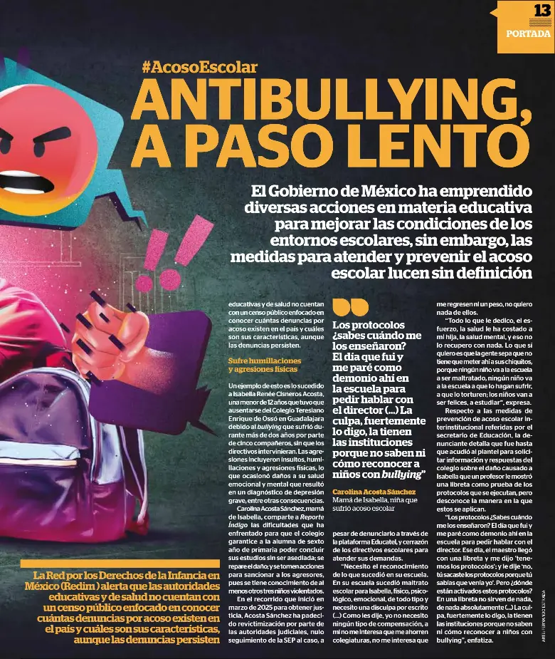 ANTIBULLYI­NG, A PASO LENTO - PressReader