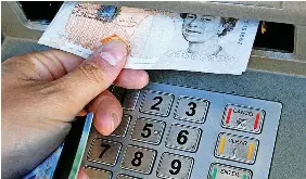 Cash still king for some as £76bn is withdrawn - PressReader