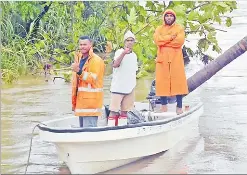 Villagers resort to water taxi to get supplies from town - PressReader