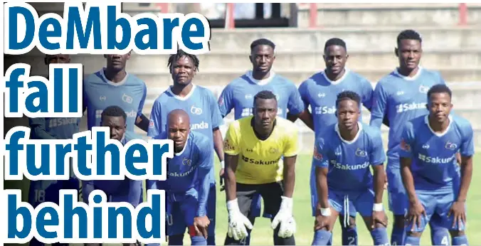 DeMbare fall further behind - PressReader