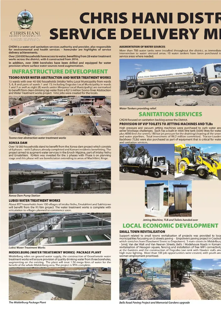 CHRIS HANI DISTR SERVICE DELIVERY MI - PressReader