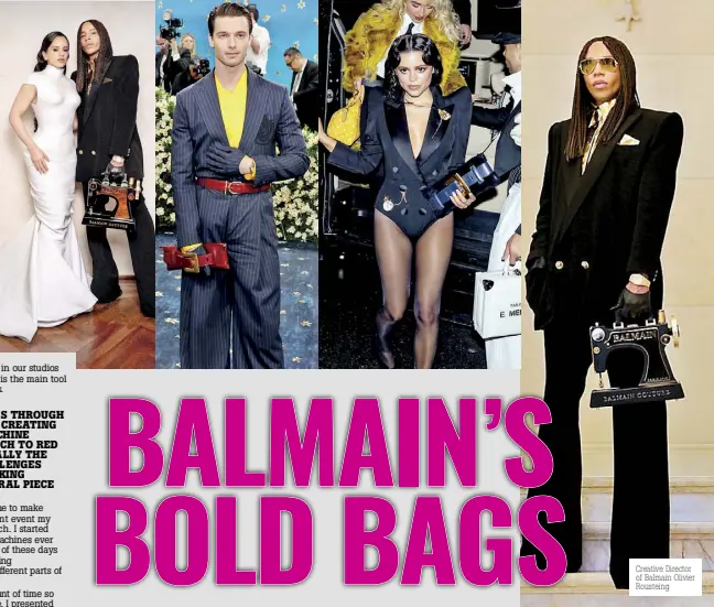 BALMAIN’S BOLD BAGS - PressReader