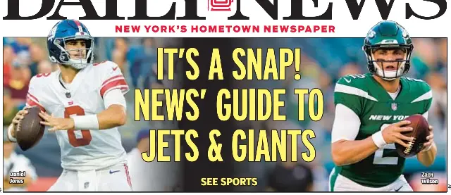 IT’S A SNAP! NEWS’ GUIDE TO JETS & GIANTS - PressReader