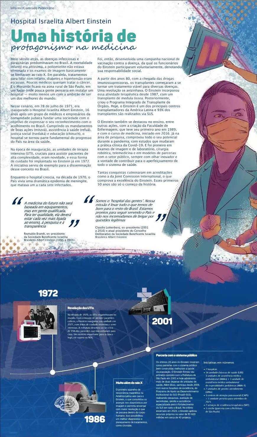 Uma história de protagonis­mo na medicina - PressReader