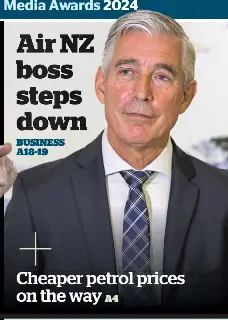 Air NZ boss steps down - PressReader