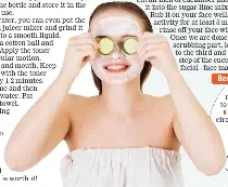 How to do a cucumber facial - PressReader