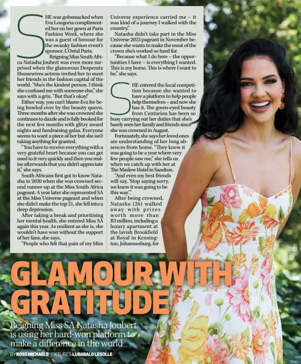 GLAMOUR WITH GRATITUDE - PressReader