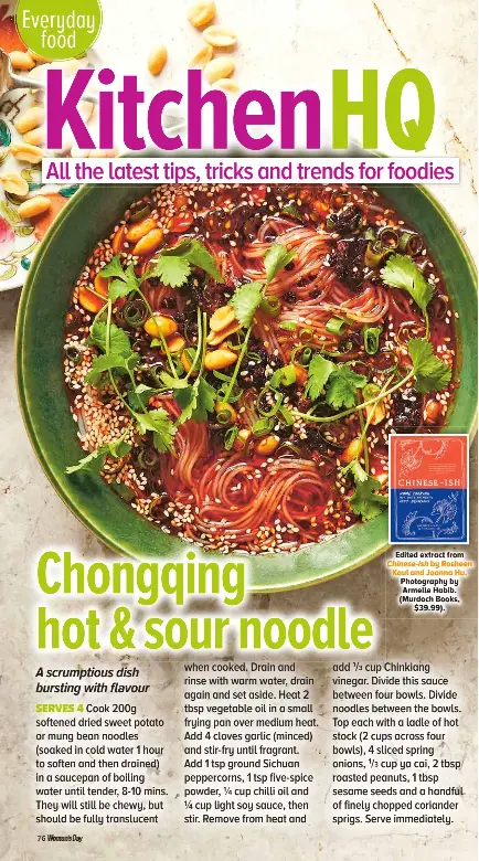 Chongqing hot & sour noodle - PressReader