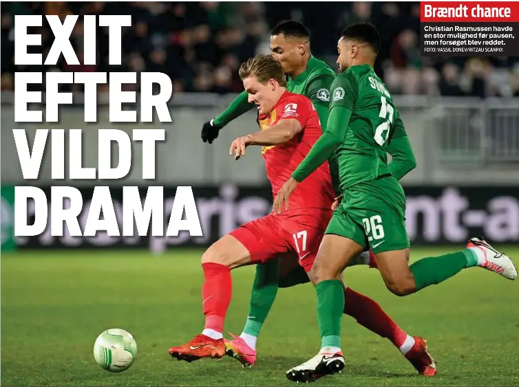 EXIT EFTER VILDT DRAMA - PressReader