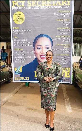 Dr Dolapo Fasawe: Setting the Standard with Every Step - PressReader