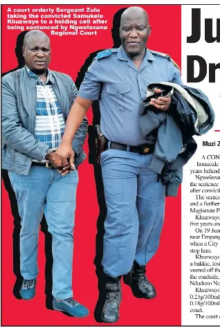 Justice served: Drunk driver jailed - PressReader