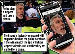 Police to use face recognitio­n app on their phones to spot suspects - PressReader