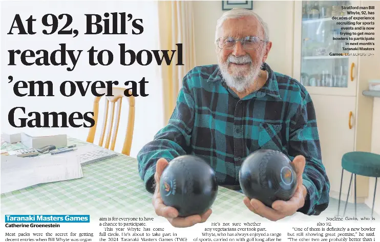 At 92, Bill’s ready to bowl ’em over at Games - PressReader