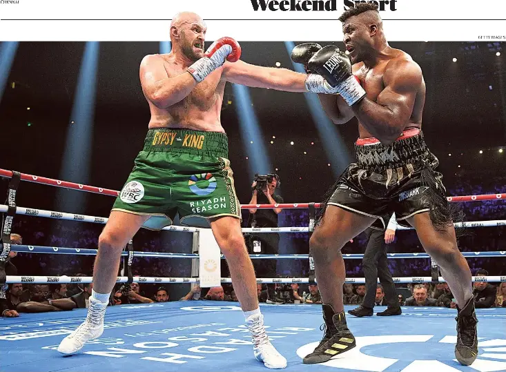 Freak show or needle mover: was Fury-Ngannou good for boxing? - PressReader